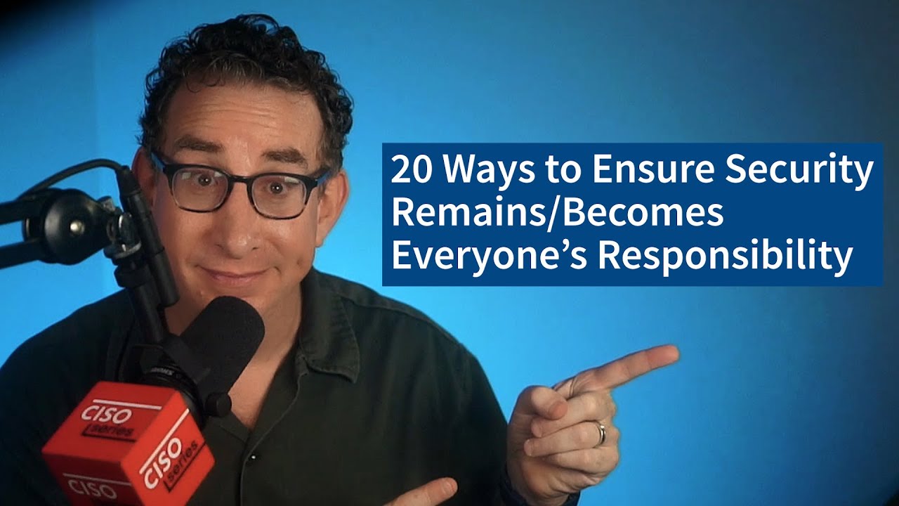 Creating a Security Culture Through User Experience - YouTube