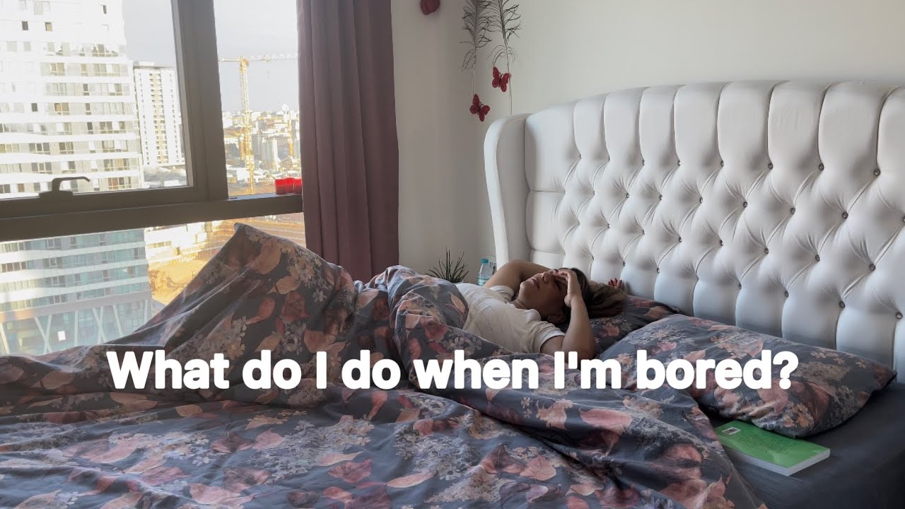 Boredom routine، When I am sick and not feeling well،boring day #vlog # ...