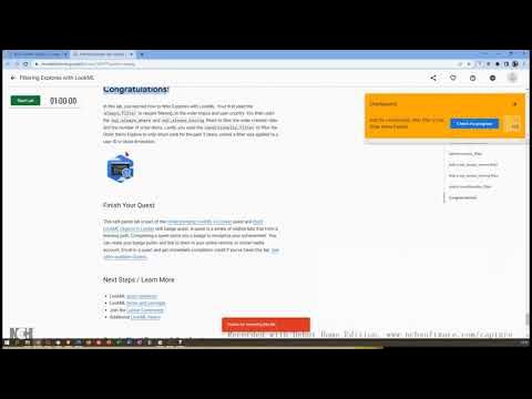 2.4 Build LookML Objects in Looker: GSP892 Filtering Explores with LookML solution - YouTube