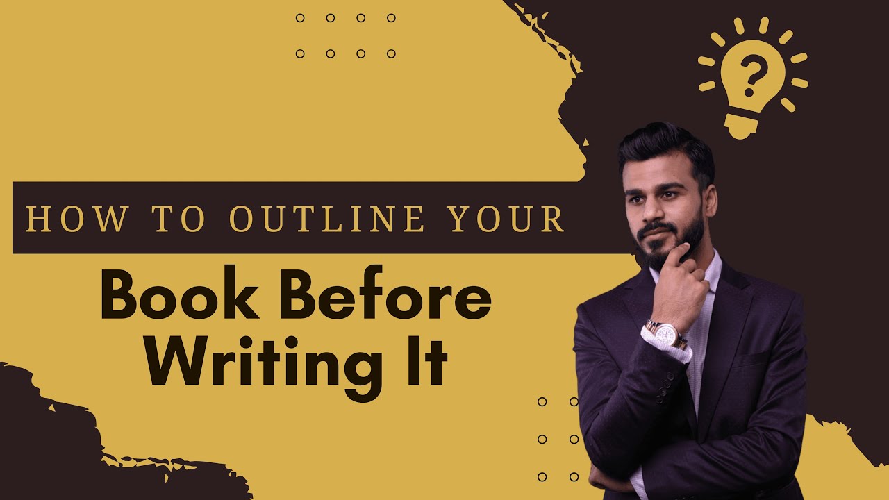 How To Write A Book Outline Quadrant - YouTube