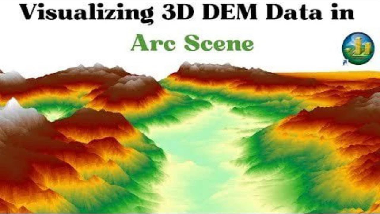 ArcScene 3D visualization - YouTube