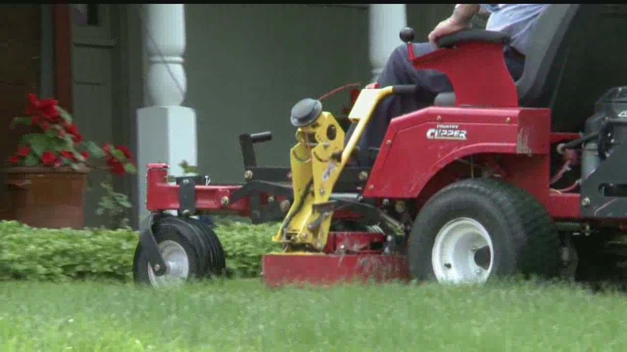 Lawn mower accidents common with kids, but can be prevented - YouTube