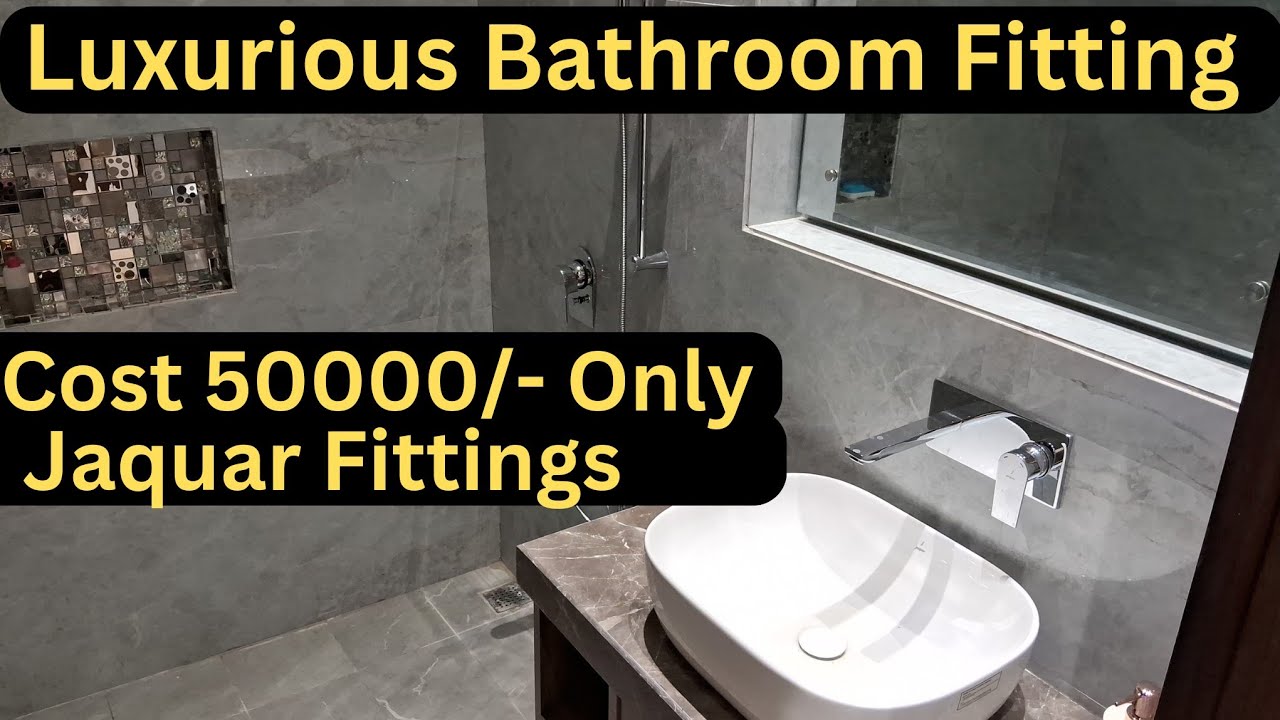 jaquar bathroom fittings | luxury bathroom design - YouTube