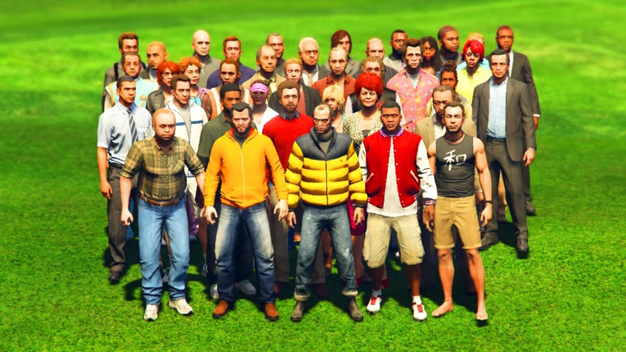 GTA 5 - WHICH STORY CHARACTER IS THE FASTEST? - YouTube