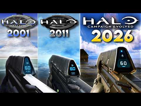 25 Years of Halo - The Ultimate Halo Graphics Comparison