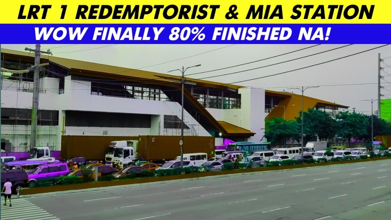 Lrt 1 Redemptorist and Mia Station Update - YouTube