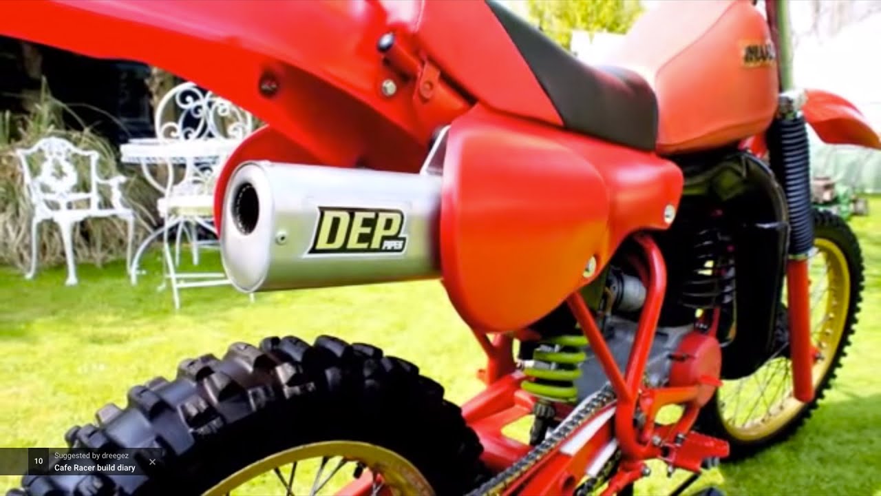 1982 Maico 490 2 Stroke Monoshock Restoration - YouTube