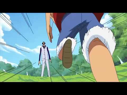 Luffy vs Aokiji Sub (One Piece 1080p) - YouTube