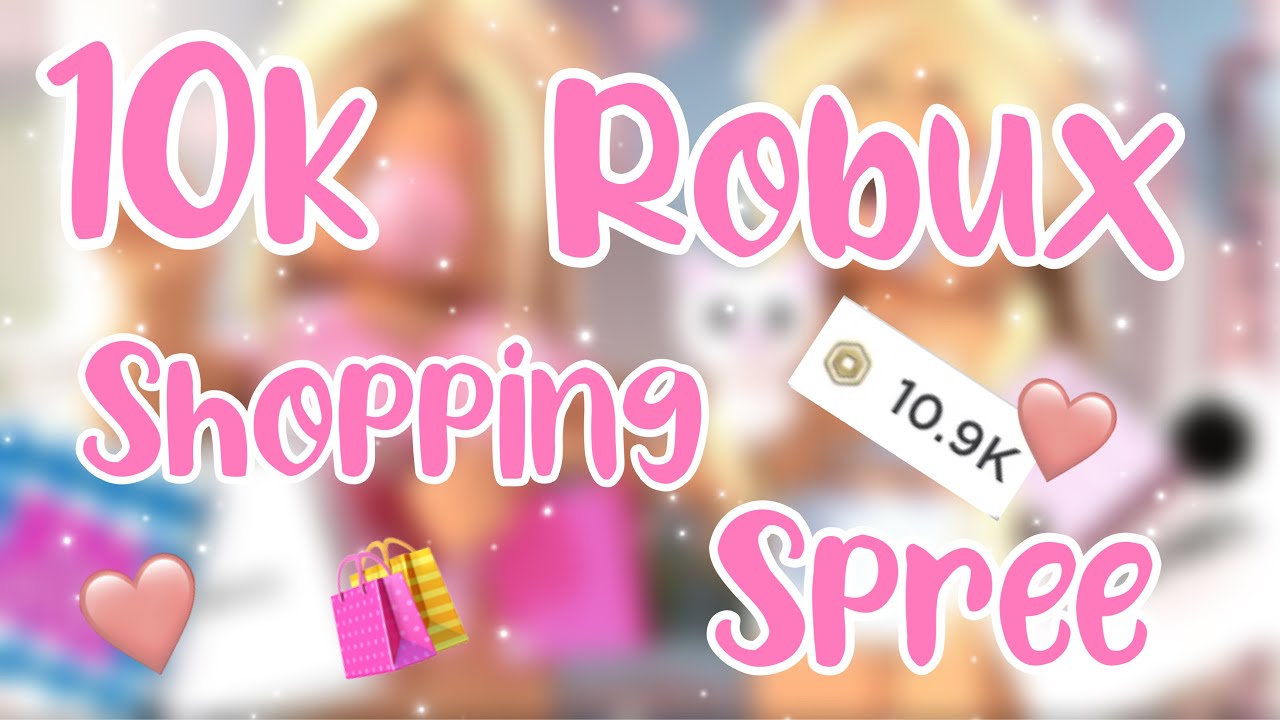 10k Robux Shopping Spree!🛍(Roblox) - YouTube