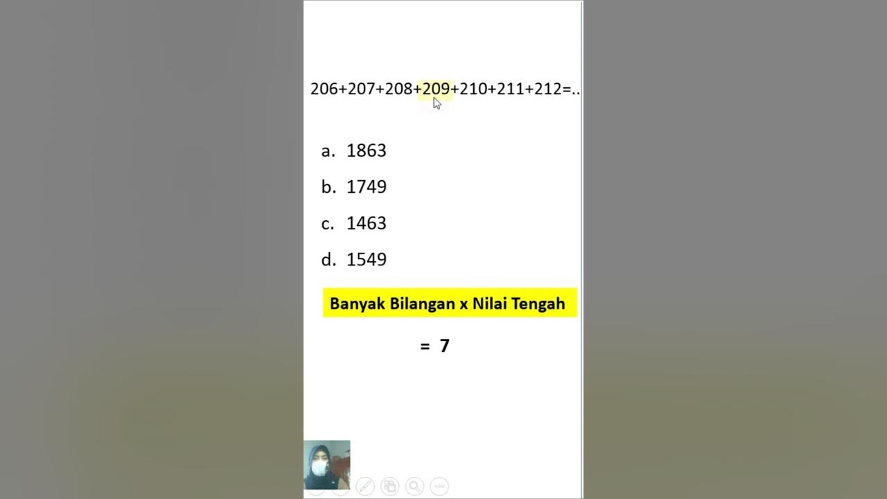 Penjumlahan Deret Bilangan - YouTube