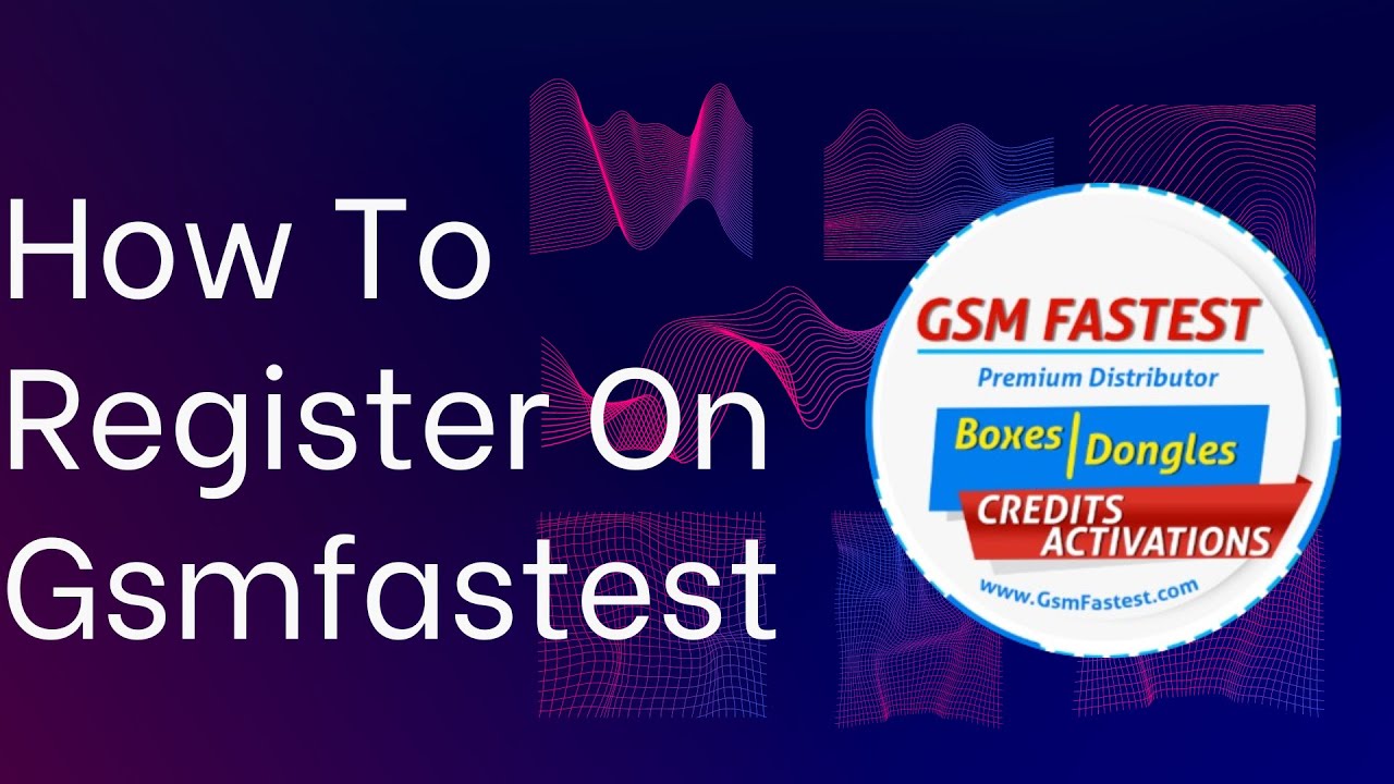 How to register on gsmfastest | Gsmsalman - YouTube