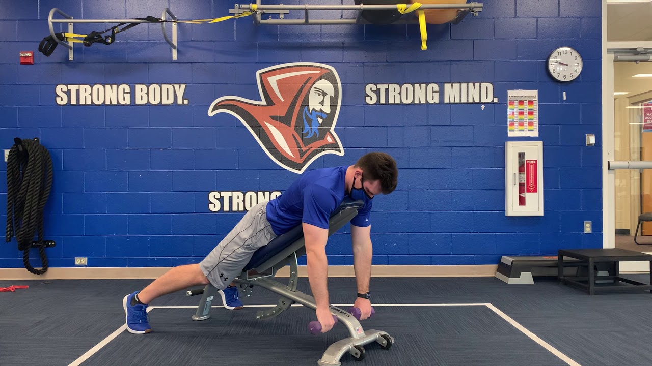 Chest Supported Retract, Row, Rotate, Press - YouTube