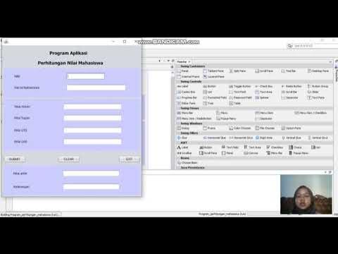 Tutorial Membuat Aplikasi Perhitungan Nilai Mahasiswa Menggunakan Java ...