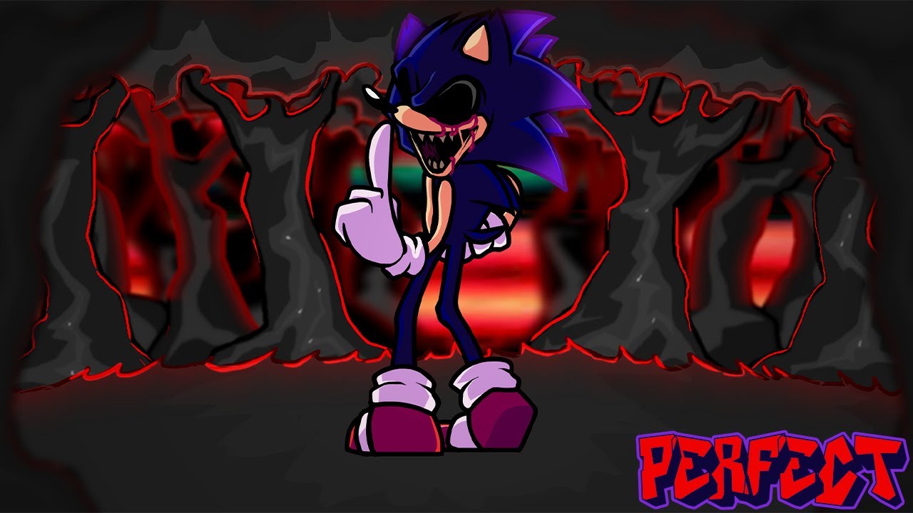 Friday Night Funkin' - Perfect Combo - Sonic.exe: The Red Rings Mod ...