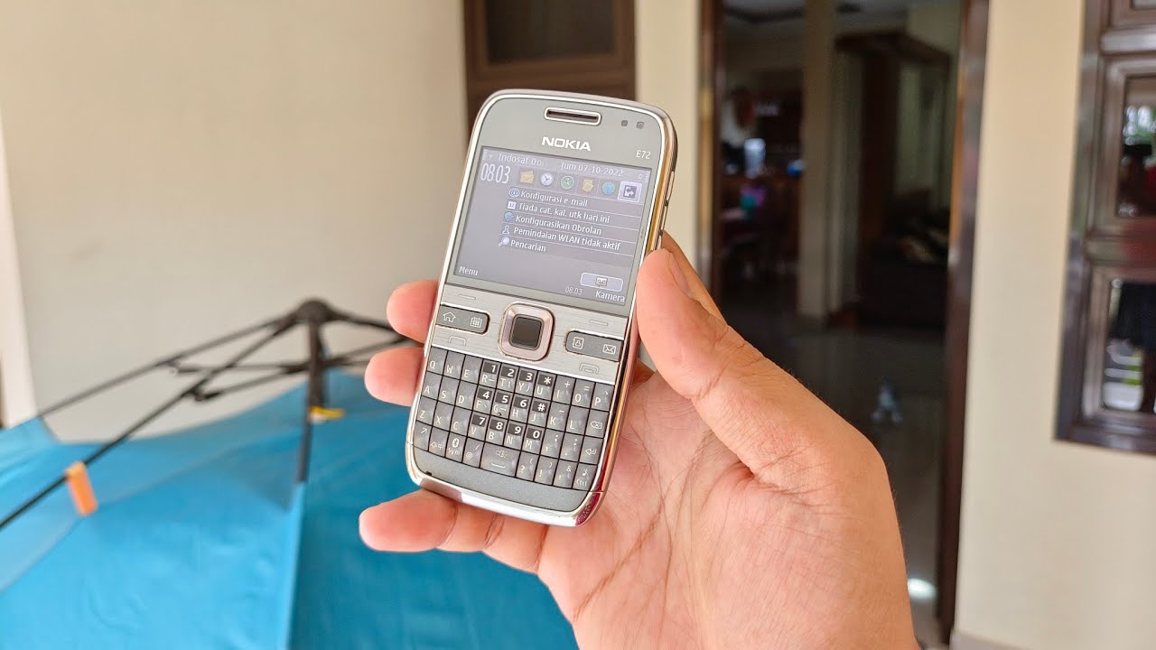 Jual dan Review Hp Jadul Koleksi saya! Bahas Nokia E72 di Tahun 2024 ...