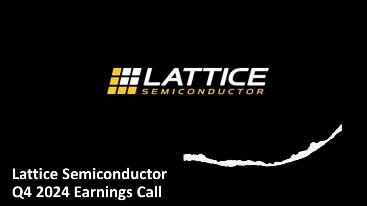 Lattice Semiconductor (NASDAQ: LSCC) - Q4 2024 Earnings Call - YouTube