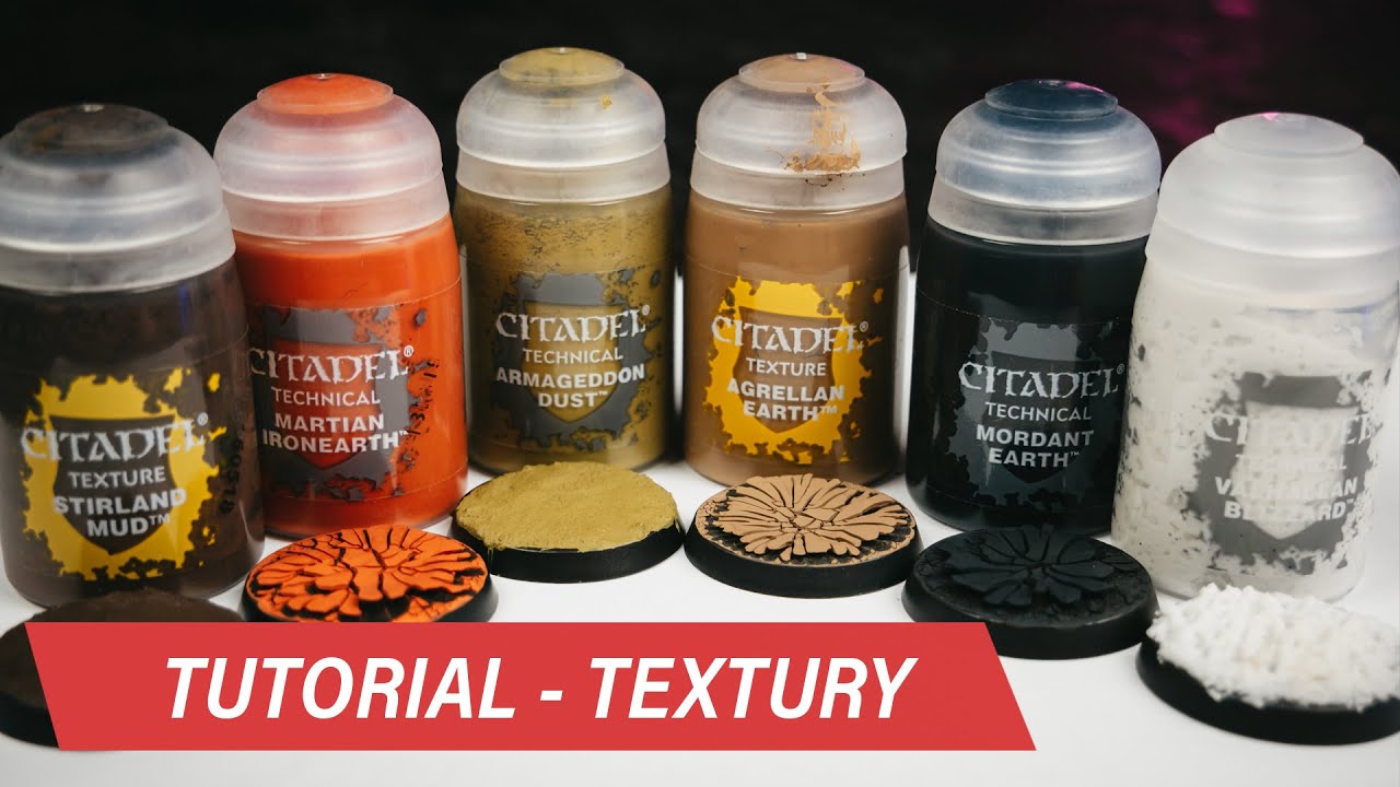 Citadel Texture – Tvorba podstavců pro figurky Warhammer | FYFT.cz ...