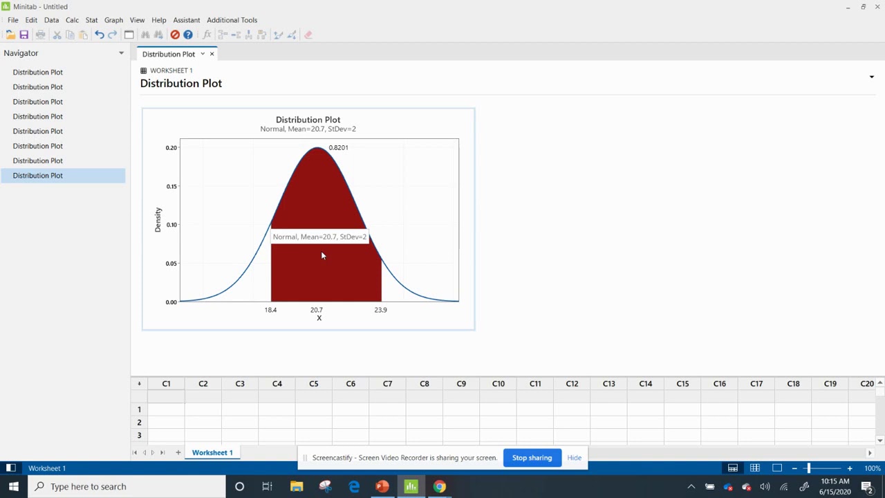 Normal Distribution Between and Tails - YouTube