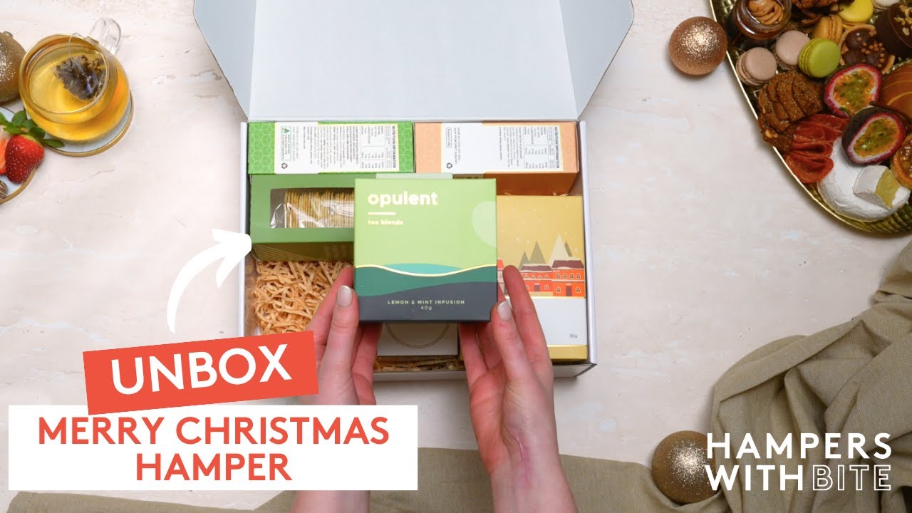 Merry Christmas Hamper | Christmas Hampers 2022 I Hampers With Bite ...