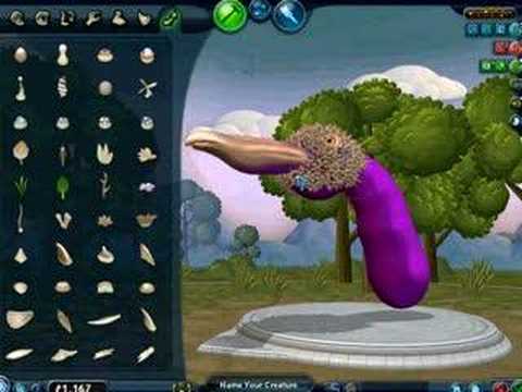 Pikmin Project - Spore - Burrowing Snagret - YouTube