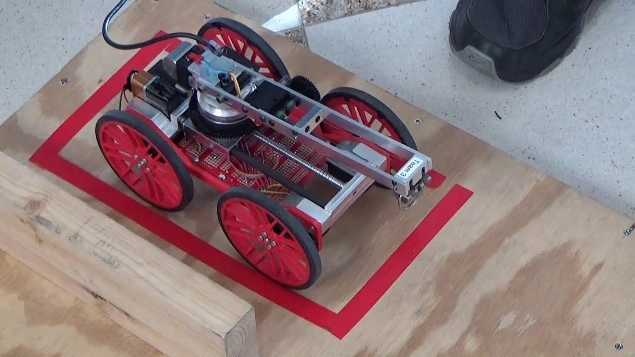 UNCC MEGR 3156 Junior Design Fall 2015 Robot Competition Team 3 Run 2 ...