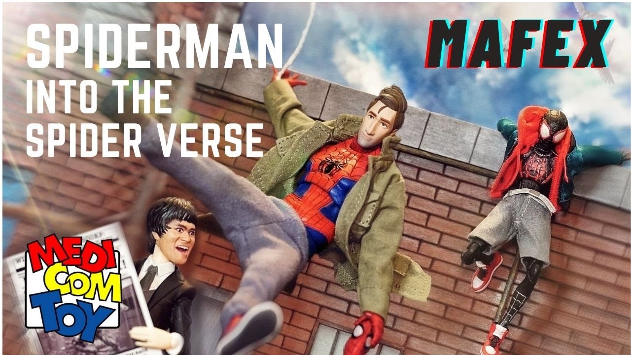 Mafex Spider-man: Into The Spider-verse Mafex No.109 Unboxing Review