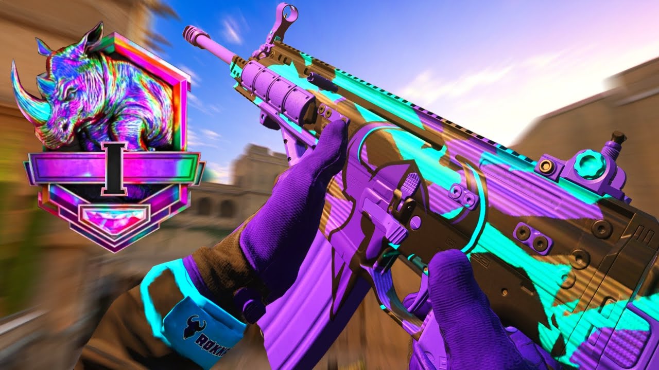 The Best AR in Iridescent Ranked Play (MW2) - YouTube