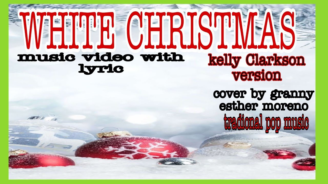 white Christmas cover by grannyesther moreno @grannyesthermusictv1736 ...