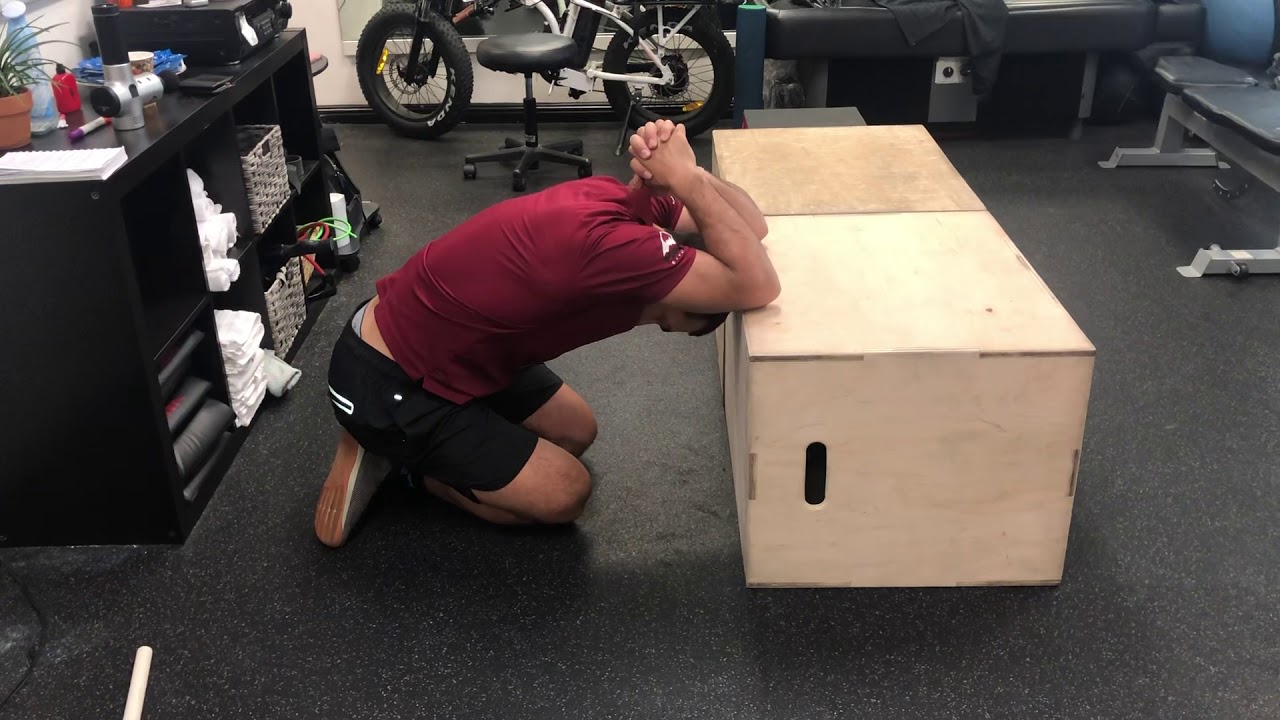 Box Prayer Stretch - YouTube