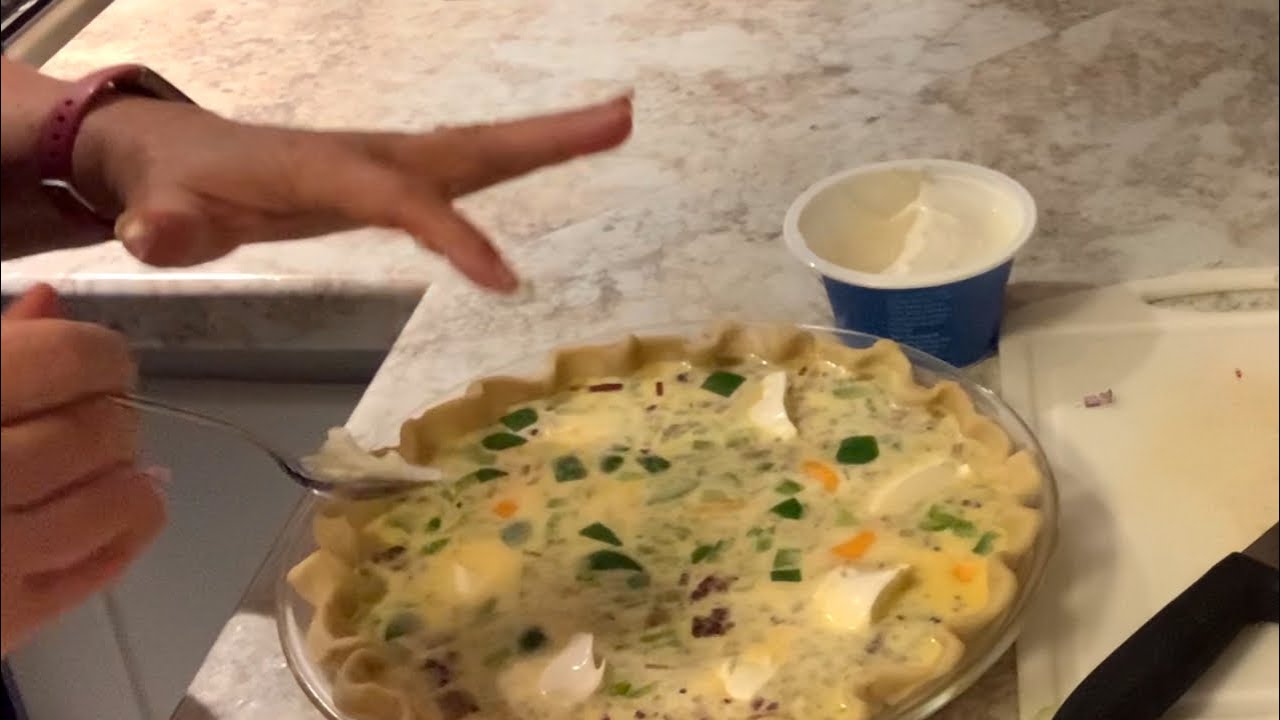 Breakfast for dinner! Using mostly leftovers with surprise ingredient ...