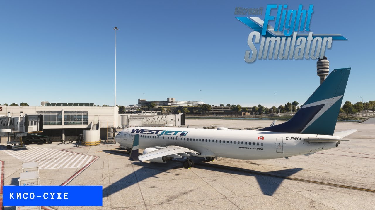 [KMCO] Orlando International Airport - [CYXE] Saskatoon John G ...