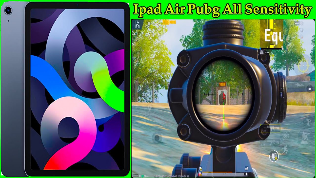 ipad Air 4 Best Sensitivity & Setting!!! pubg Mobile | ipad & Mobile ...