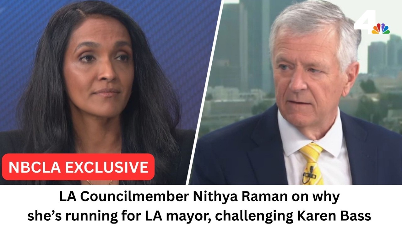 Full Interview: Why Nithya Raman is running for LA mayor, challenging ...