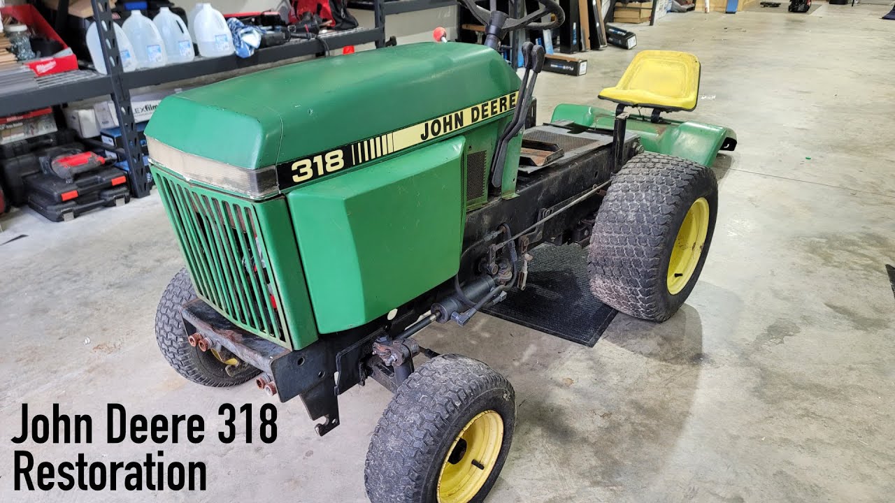 My NEW John Deere 318! (Episode 1) - YouTube