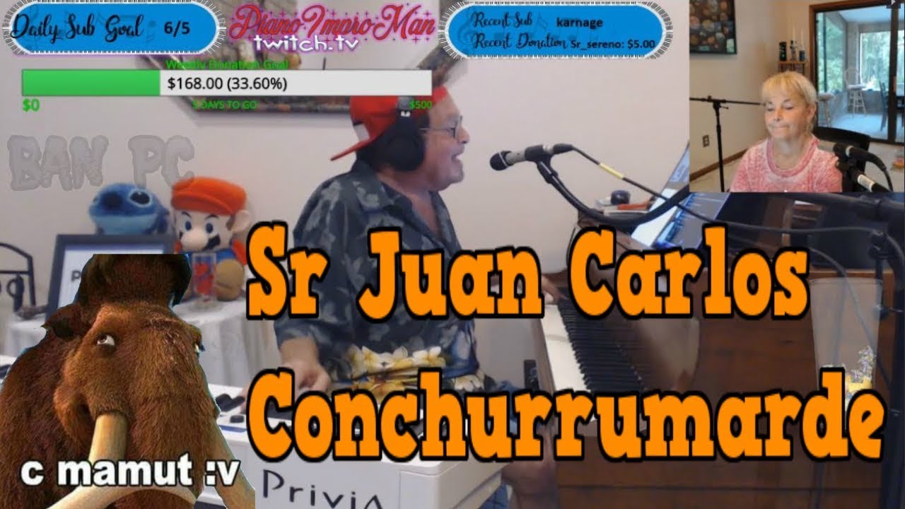 CUMBIA DE SMASH: pianista lo toca y canta C MAMUT - YouTube