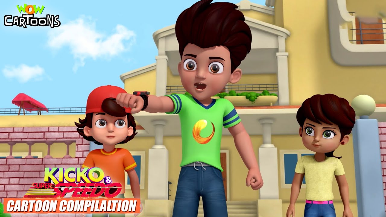 Hahakari Hammer Man | Kicko Cartoon Compilation | 89 | Kicko & Super ...