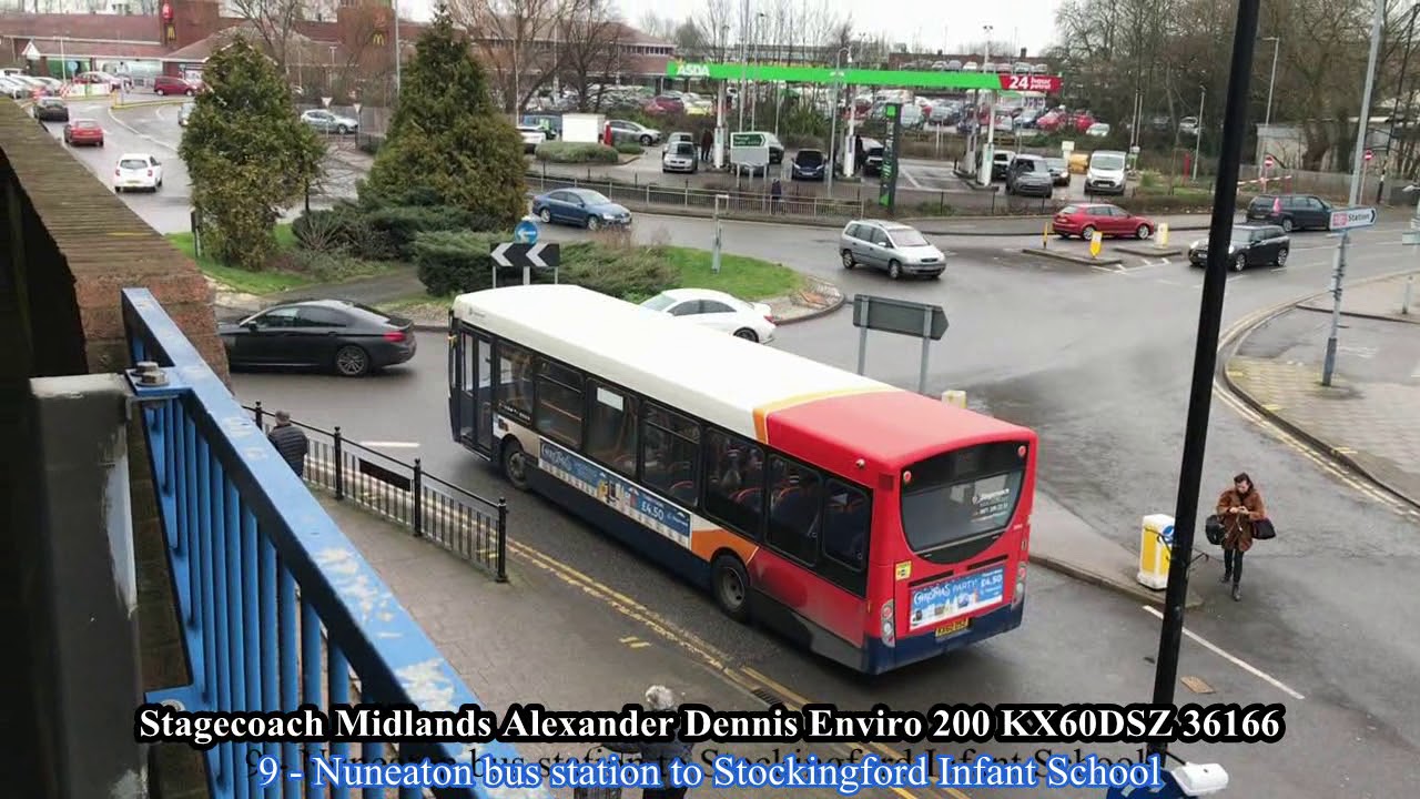 Half an Hour at Nuneaton bus station - YouTube