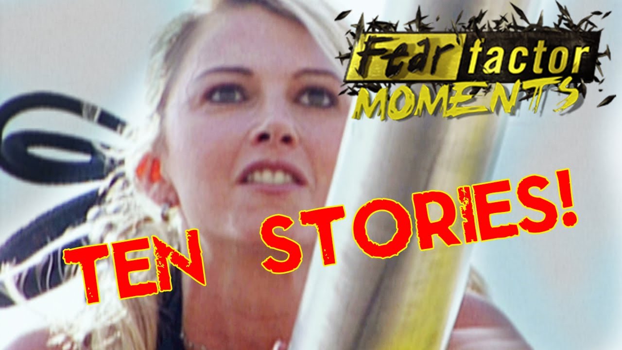 Fear Factor Moments| 10 Story Flag Snag - YouTube