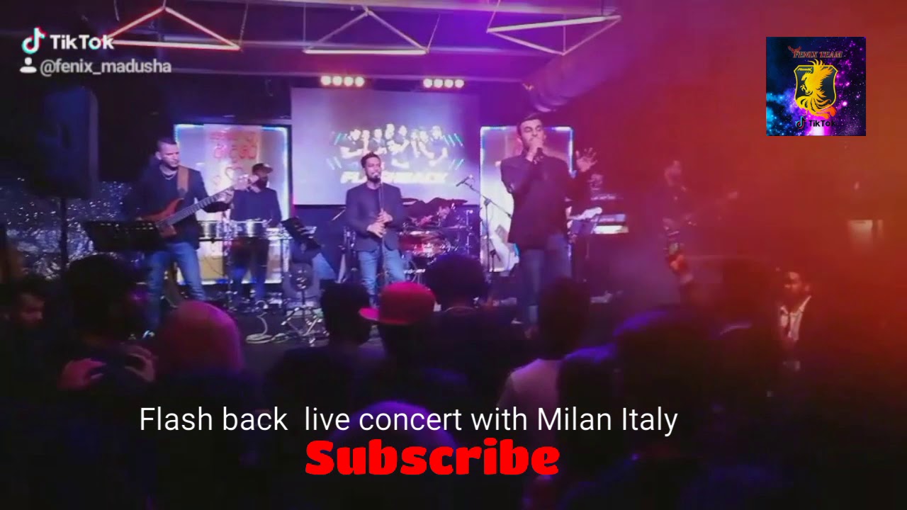 Flash back live concert with Milan Italy - YouTube