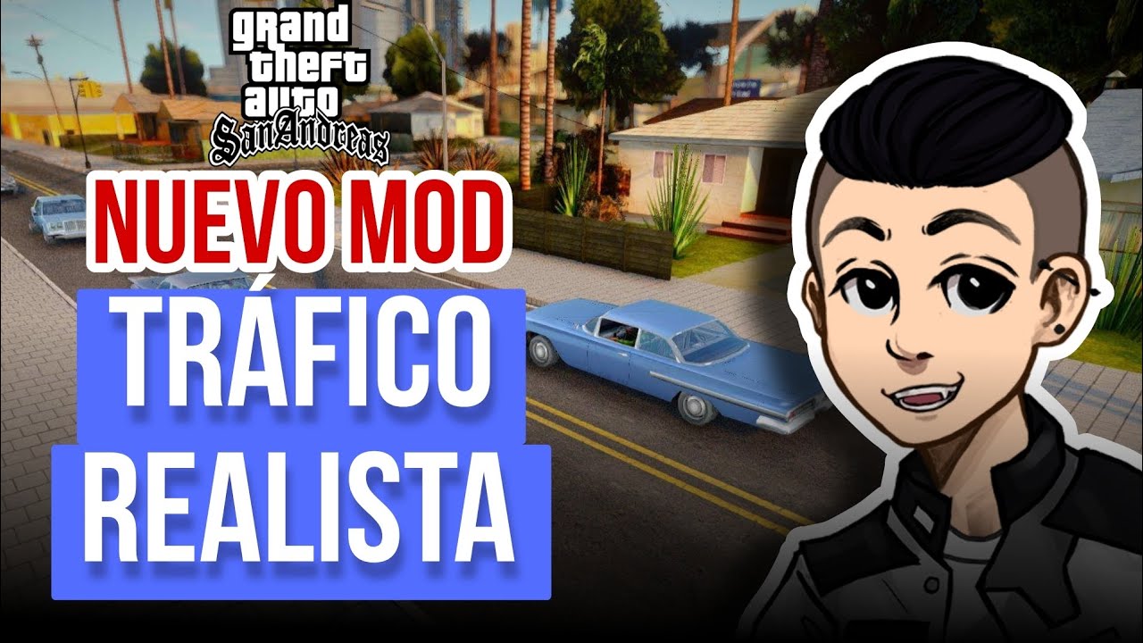 MOD TRAFICO REALISTA para GTA SA ANDROID | GTA V TRAFFIC | 2023 - YouTube