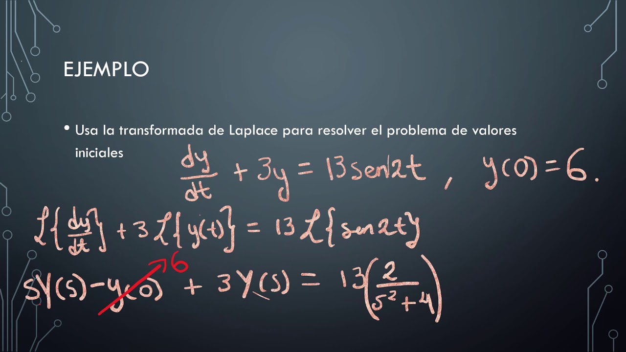 Transformada de Laplace de una derivada - YouTube