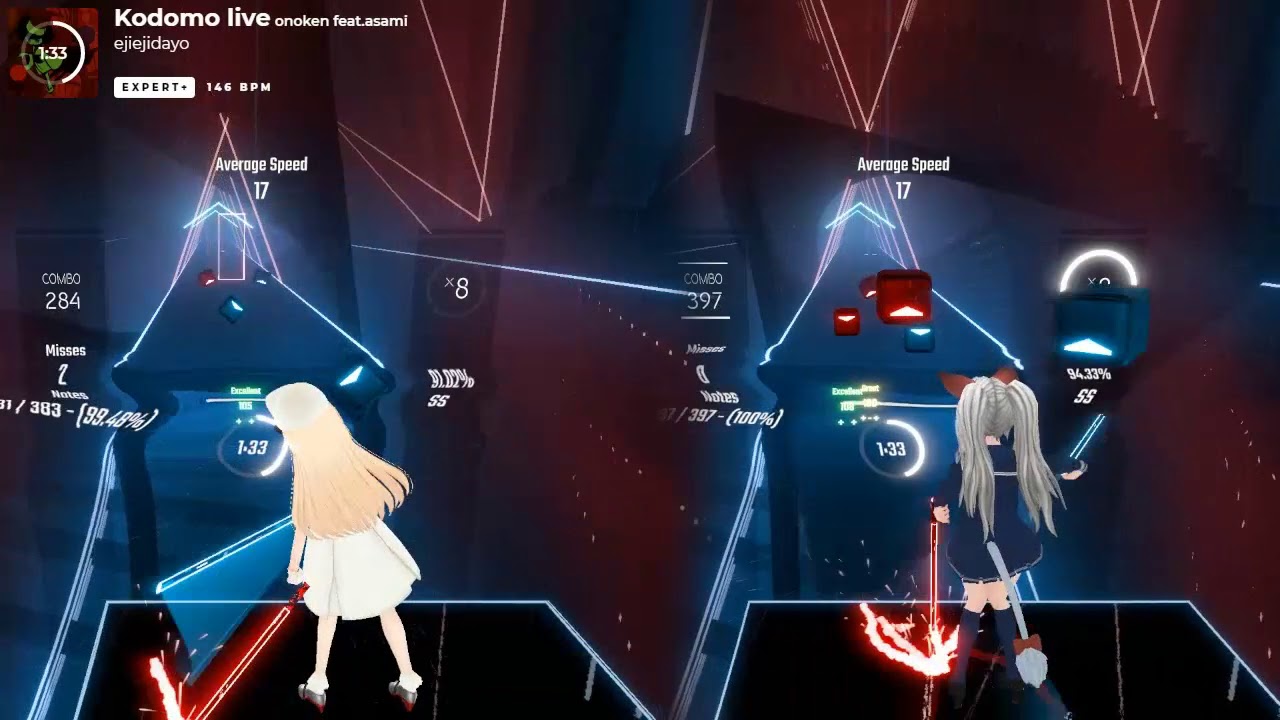 [Beat Saber] kodomo live ( コドモライブ ) - onoken feat.asami - YouTube