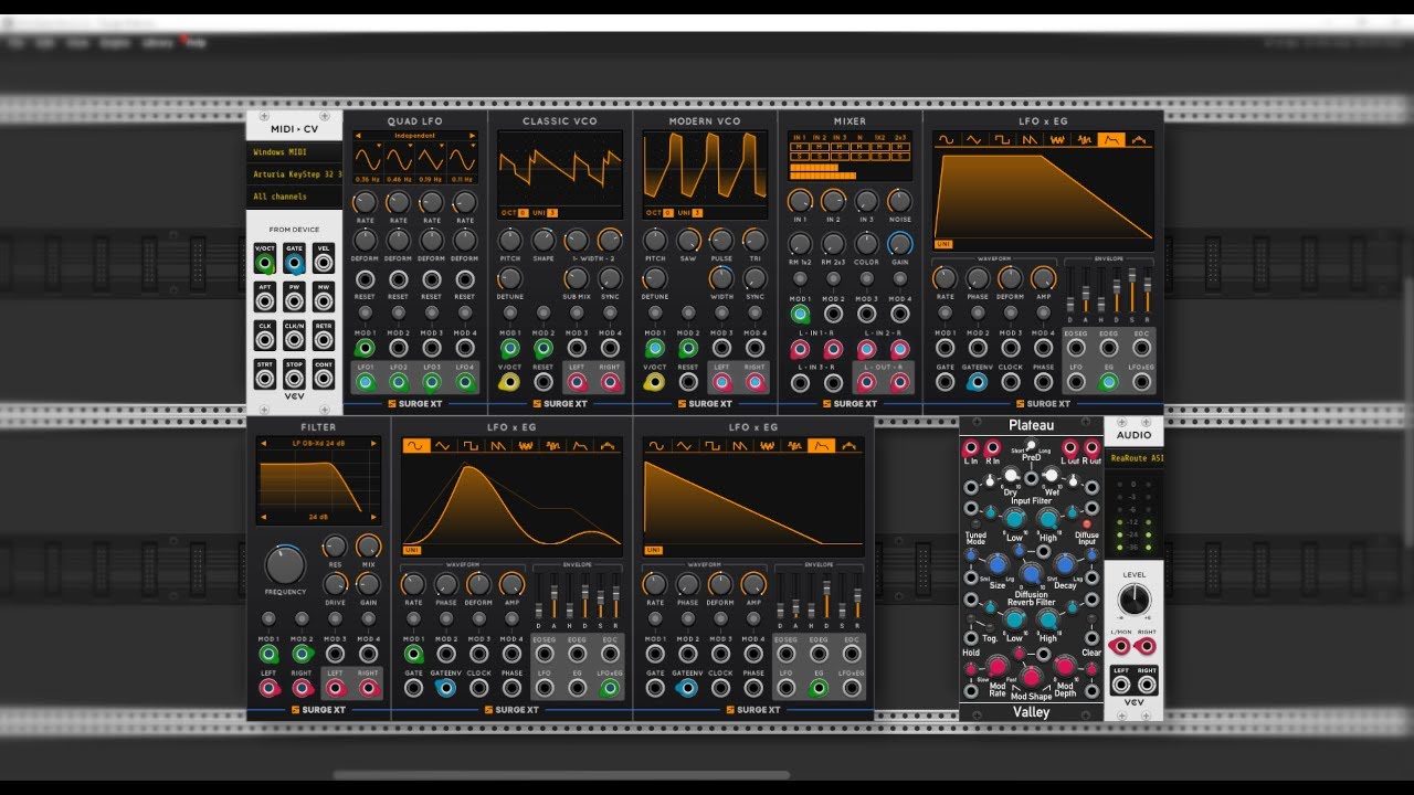 Beginner-Friendly Pad Patch with Surge in VCV 2 - YouTube