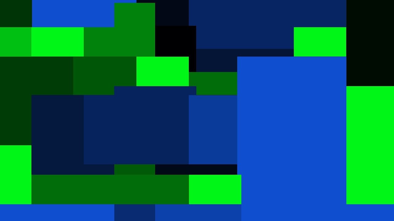 Backgroundvideo - animated color blocks - green/blue/black - YouTube
