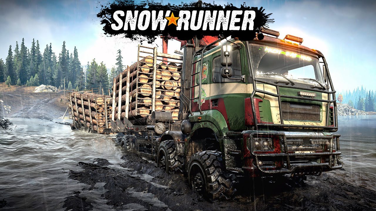 SnowRunner - Azov Atom 8x8 a Monster of a Truck (Modded) #snowrunner ...
