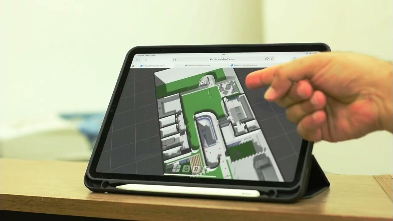 Architectural visualization 3D interactive web application - YouTube