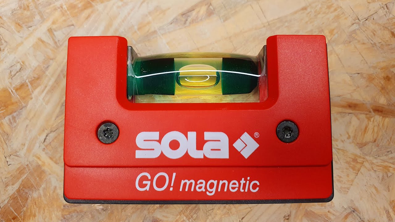 Sola GO! magnetic Wasserwaage Teardown - YouTube