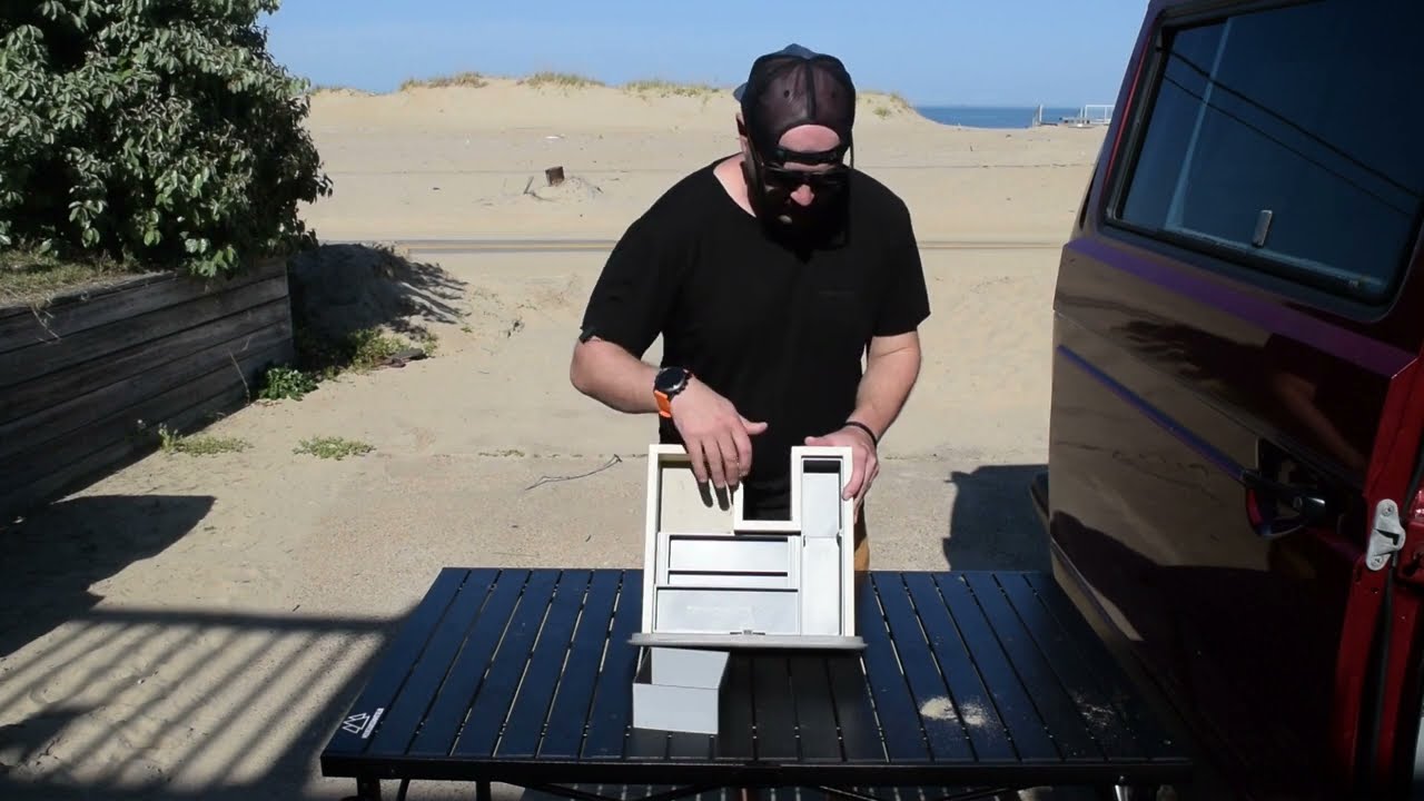 VW Vanagon Utensil Drawer Organizer - YouTube