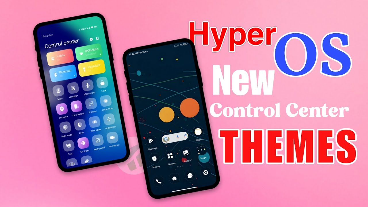 Top 3! HyperOS Control Center Theme 😍 | Apply Xiaomi HyperOS Control ...
