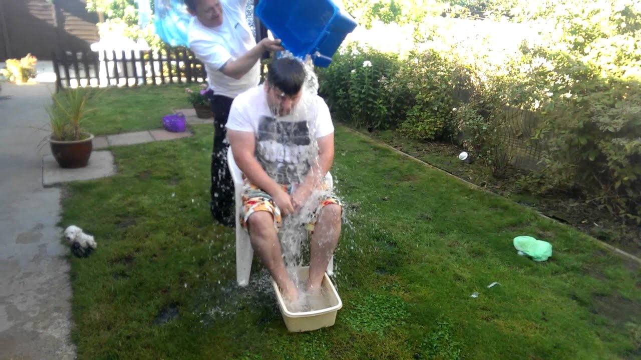 Ice bucket challenge Scottish - YouTube
